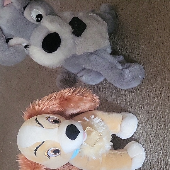 Disney | Toys | Disney Lady And The Tramp Stuffed Toys | Poshmark